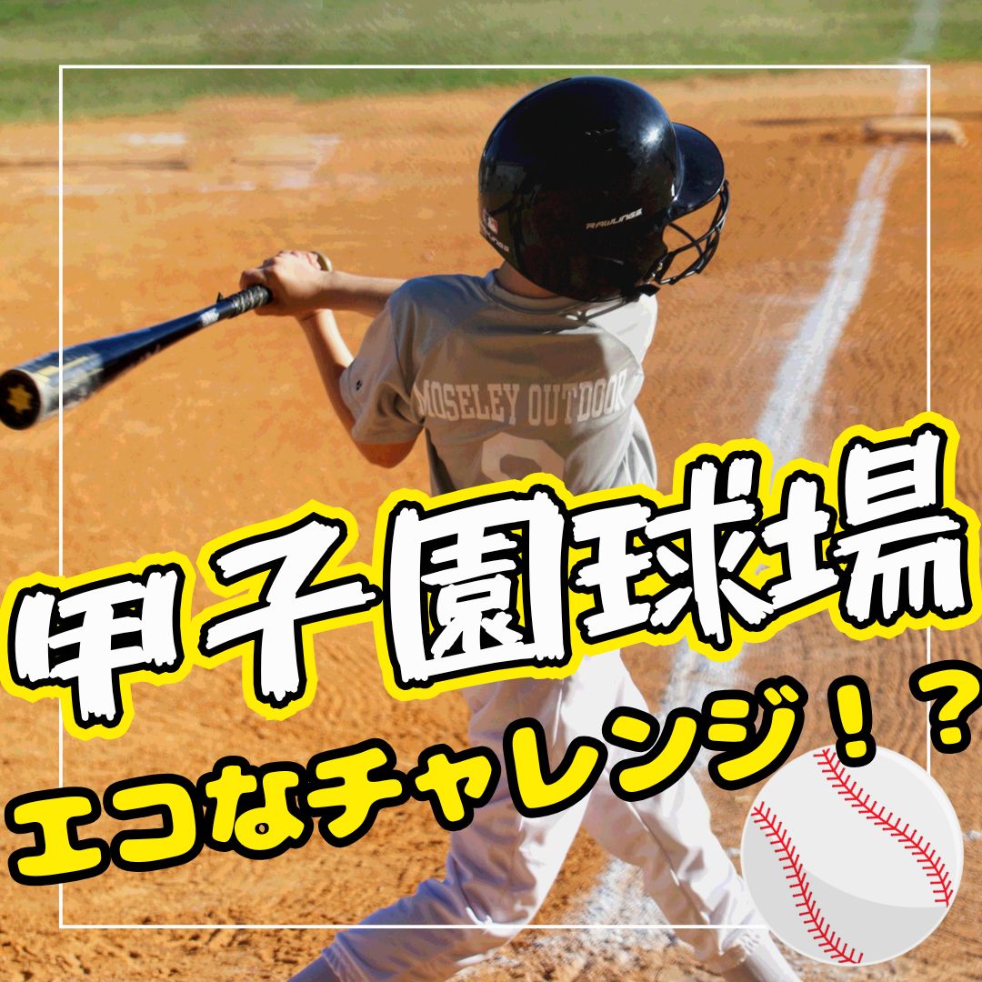 甲子園球場のエコなチャレンジについて｜太陽光発電、リサイクル…甲子園のエコな取り組み - 豊栄産業株式会社