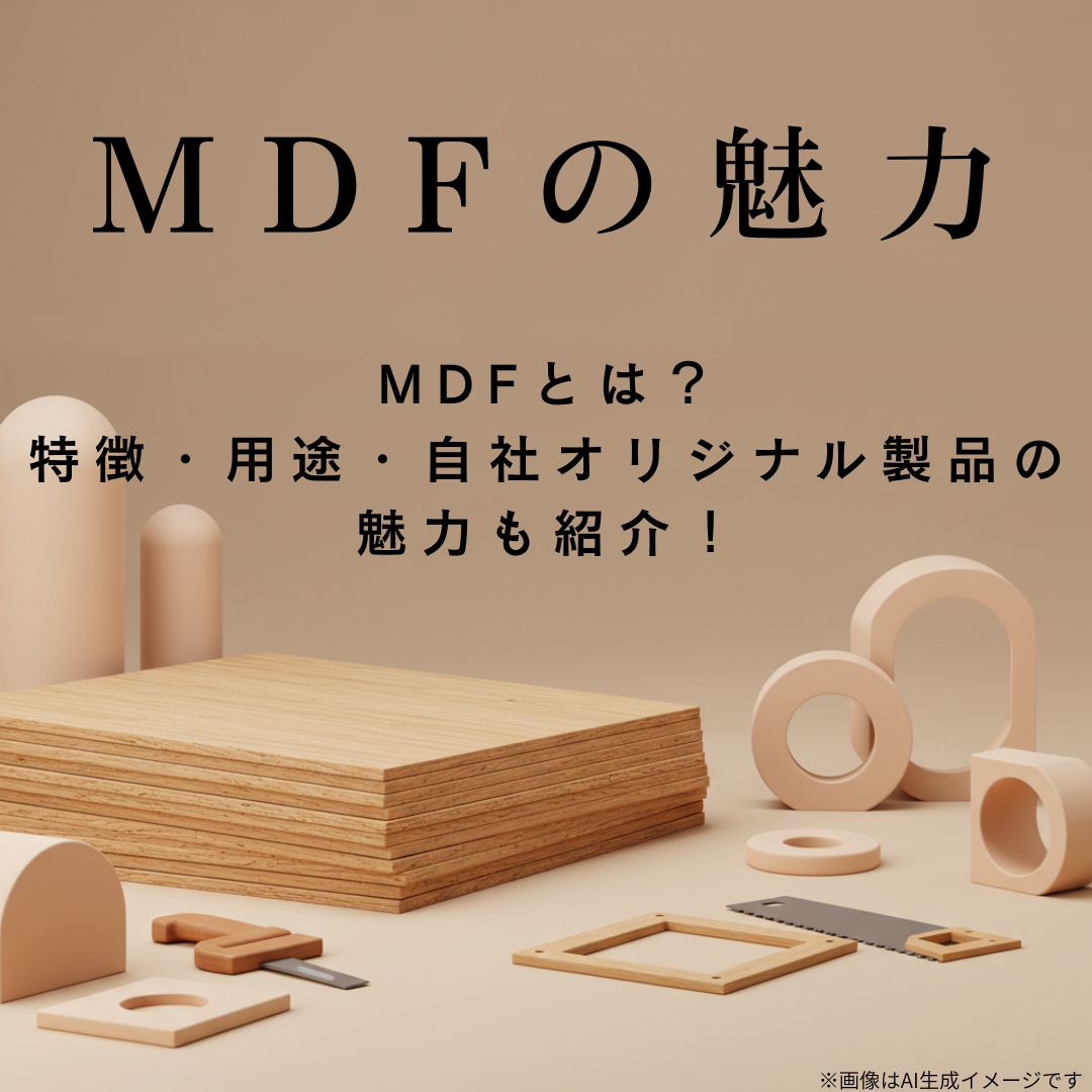 MDFの魅力｜MDFとは？特徴・用途・自社オリジナル製品の魅力も紹介！ - 豊栄産業株式会社